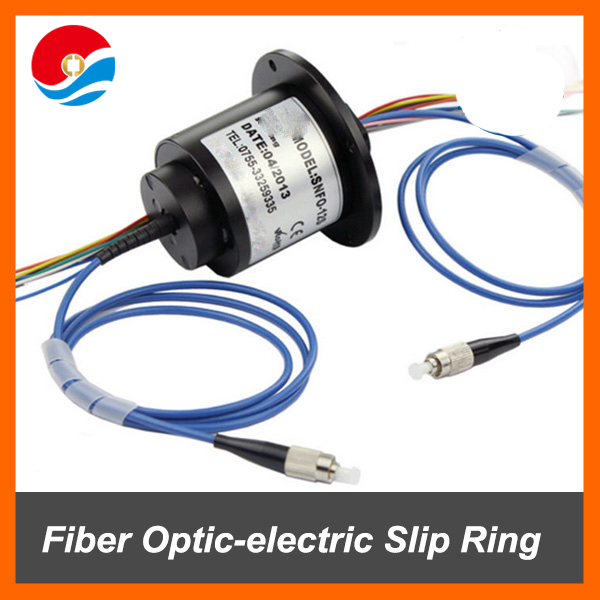 Fiber-Electric Slip Rings