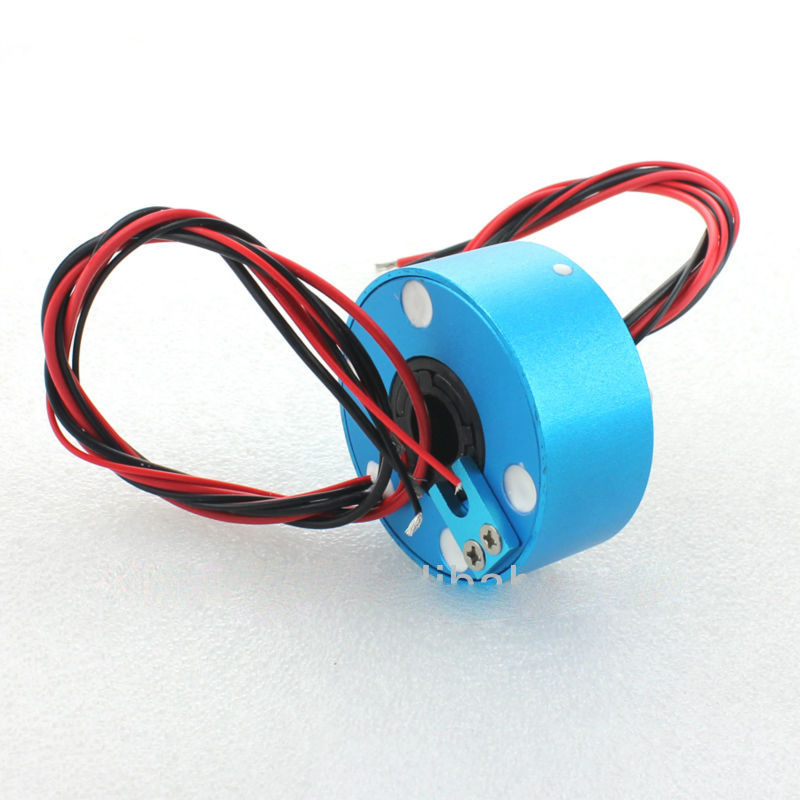 customized slip ring with inner size 12.7mm of through bore slip ring 2 ...
